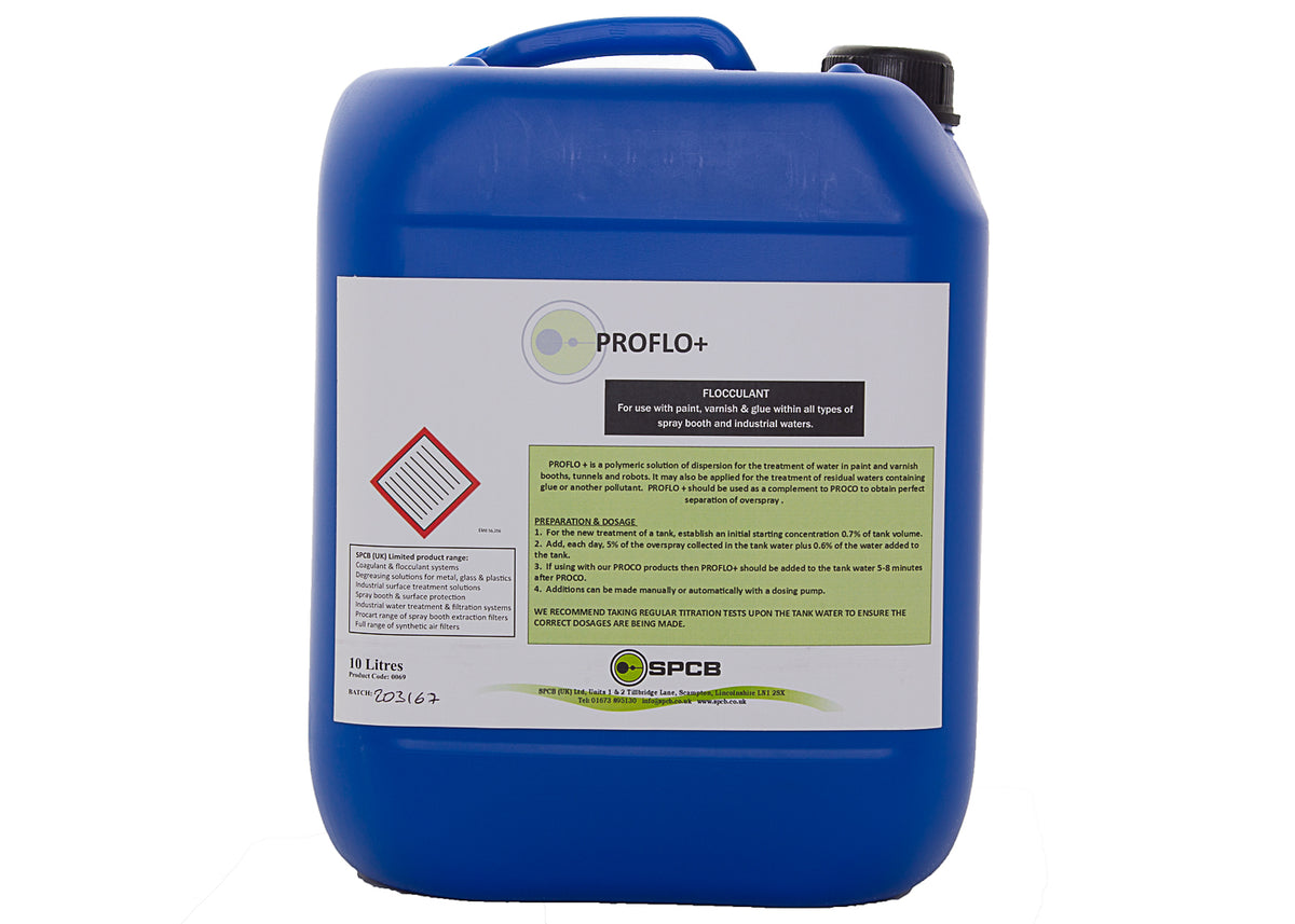 Spray Booth Sludge Removal - Water Treatment Chemicals & Treatments – SPCB