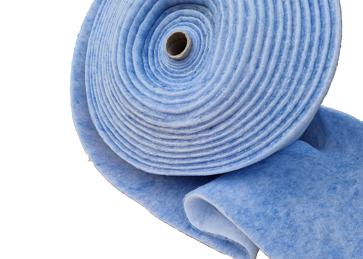 Filter Roll for Spray Booths - Blue & White Extraction Filter – SPCB